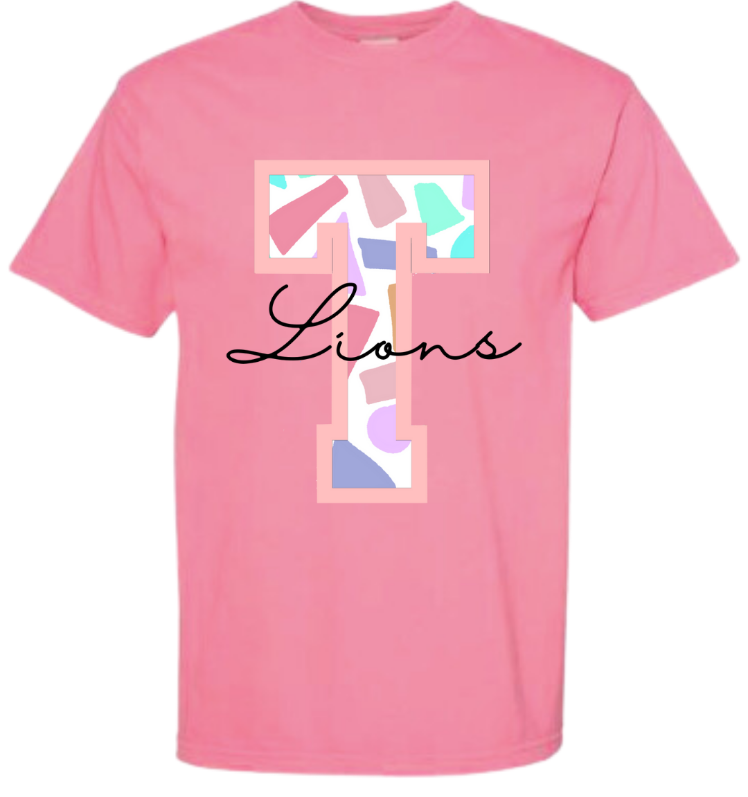 Lions Modern Pink Spirit Wear – Kricketts' T-shirts
