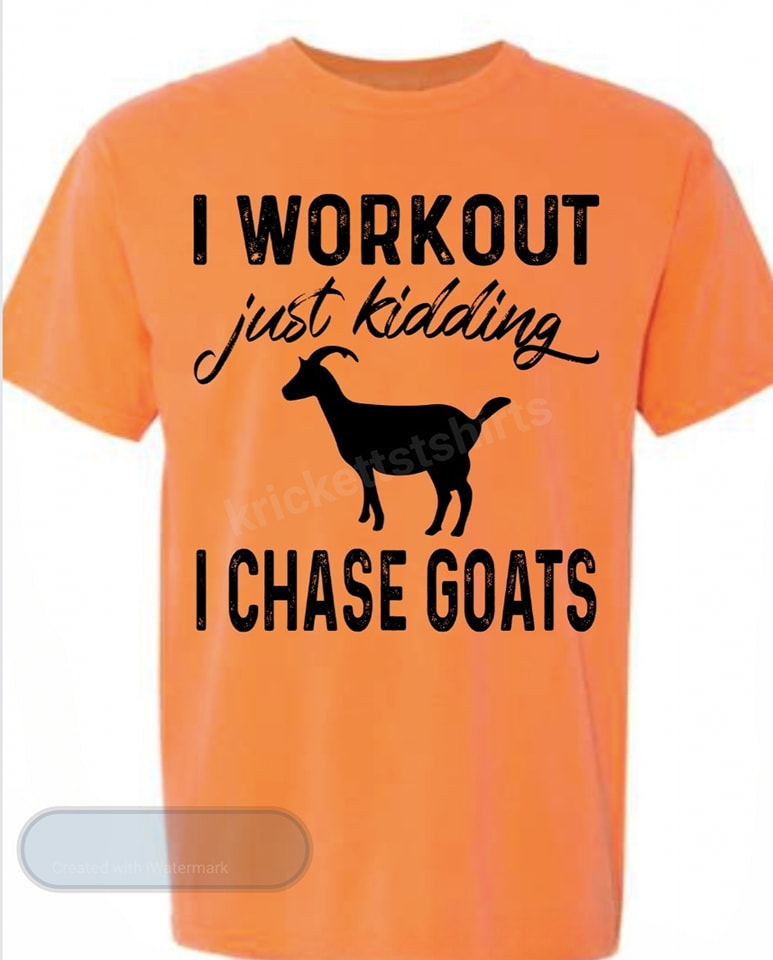 Chasing Goats – Kricketts' T-shirts